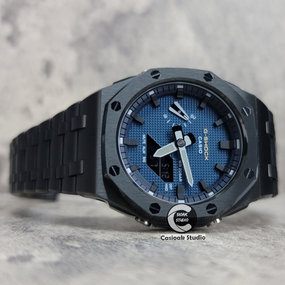 Casioak Mod Casio G-Shock Royal Oak Custom Mens Luxury Watches Ga2100